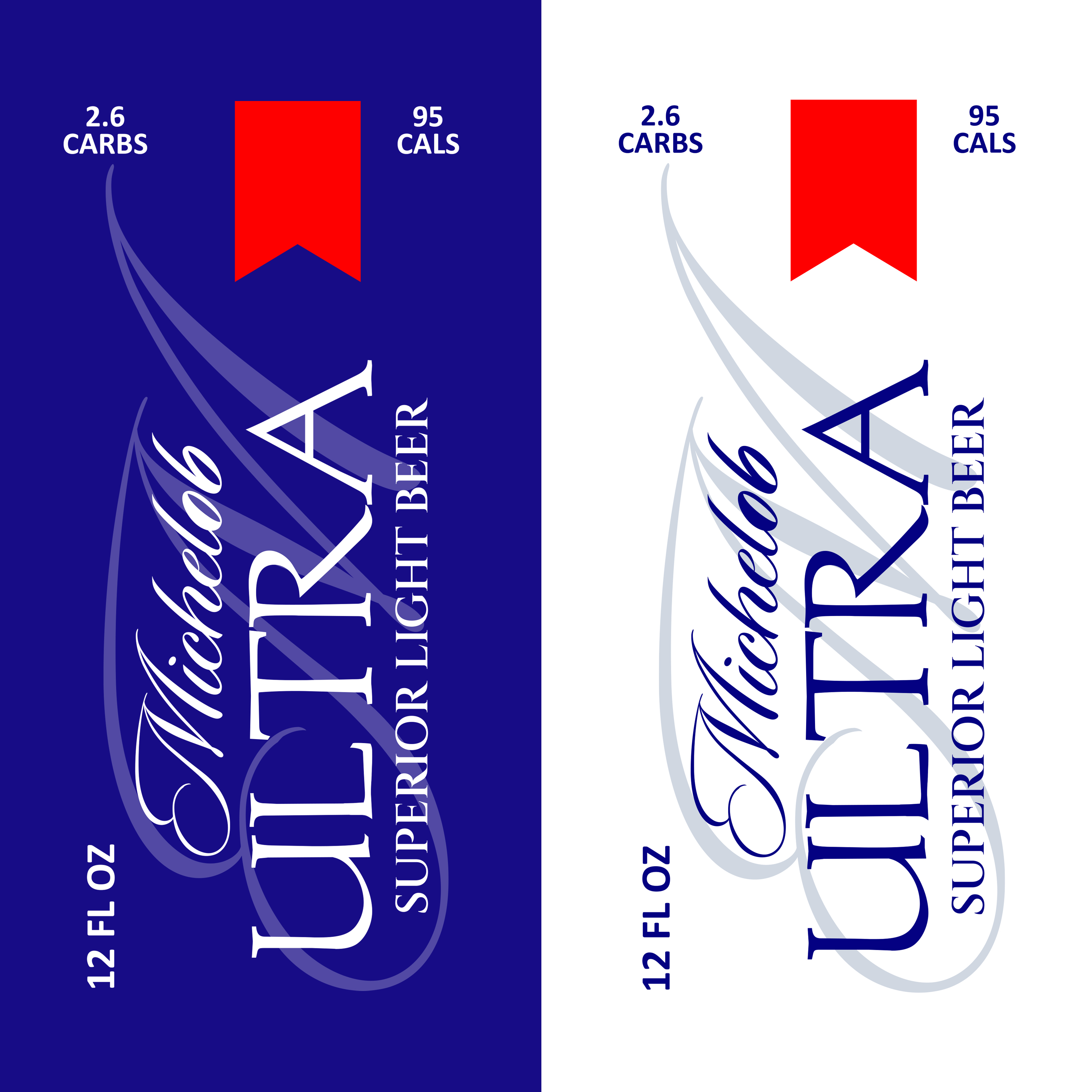 Michelob Ultra Light Beer Tumbler Wrap , Skinny Straight Des | Inspire ...