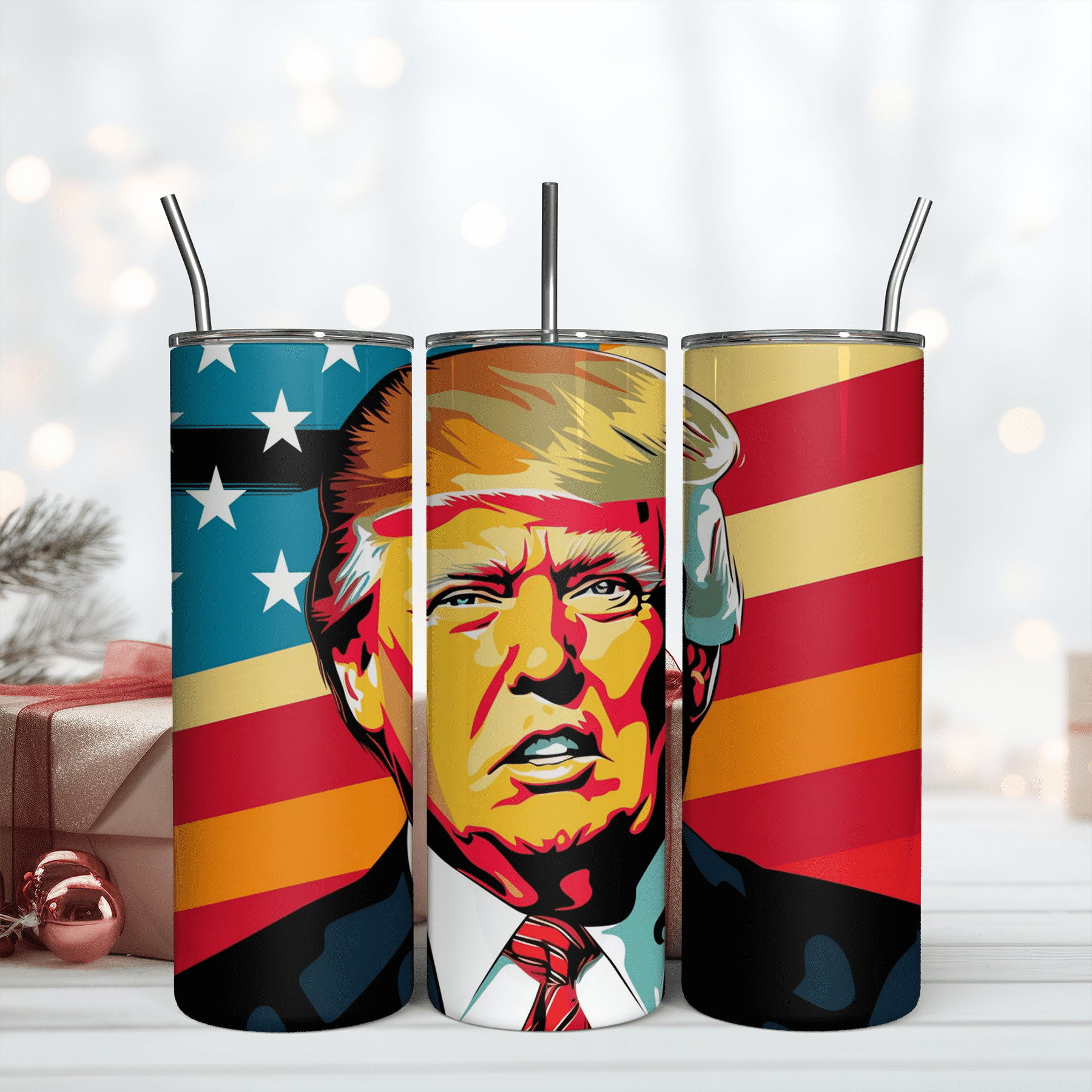Trump Tumbler PNG, Trump Face PNG Sublimation Designs, Skinn | Inspire ...