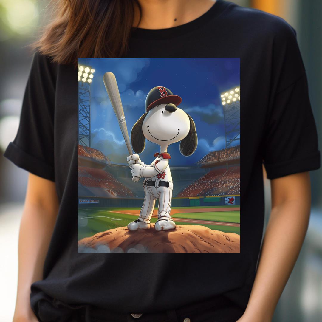 Cartoon Chase Sneaky Snoopy Sox PNG, Snoopy Vs Boston Red So | Inspire ...