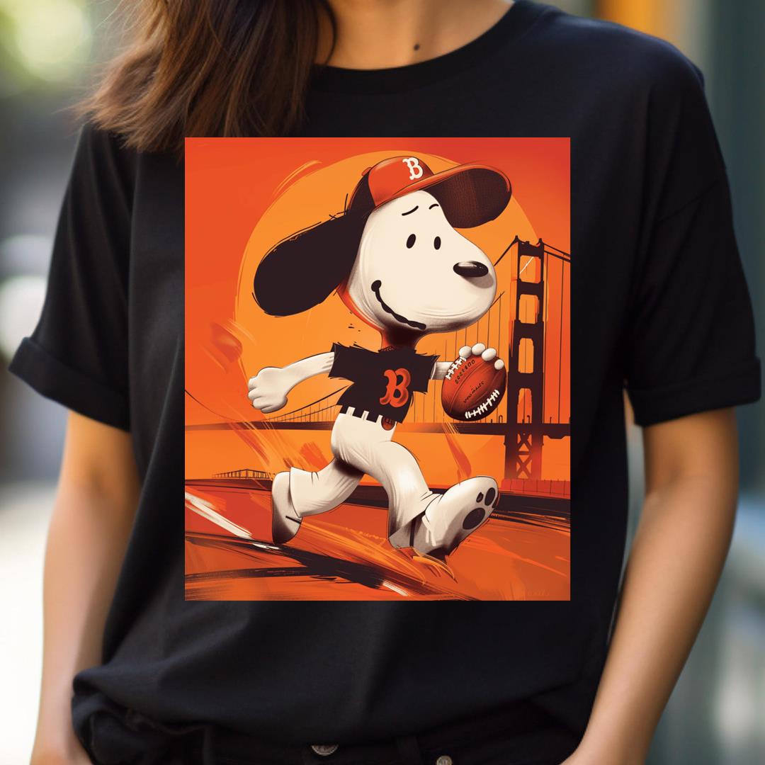 Humor Meets History Boston Logo PNG, Snoopy Vs Boston Red So | Inspire ...