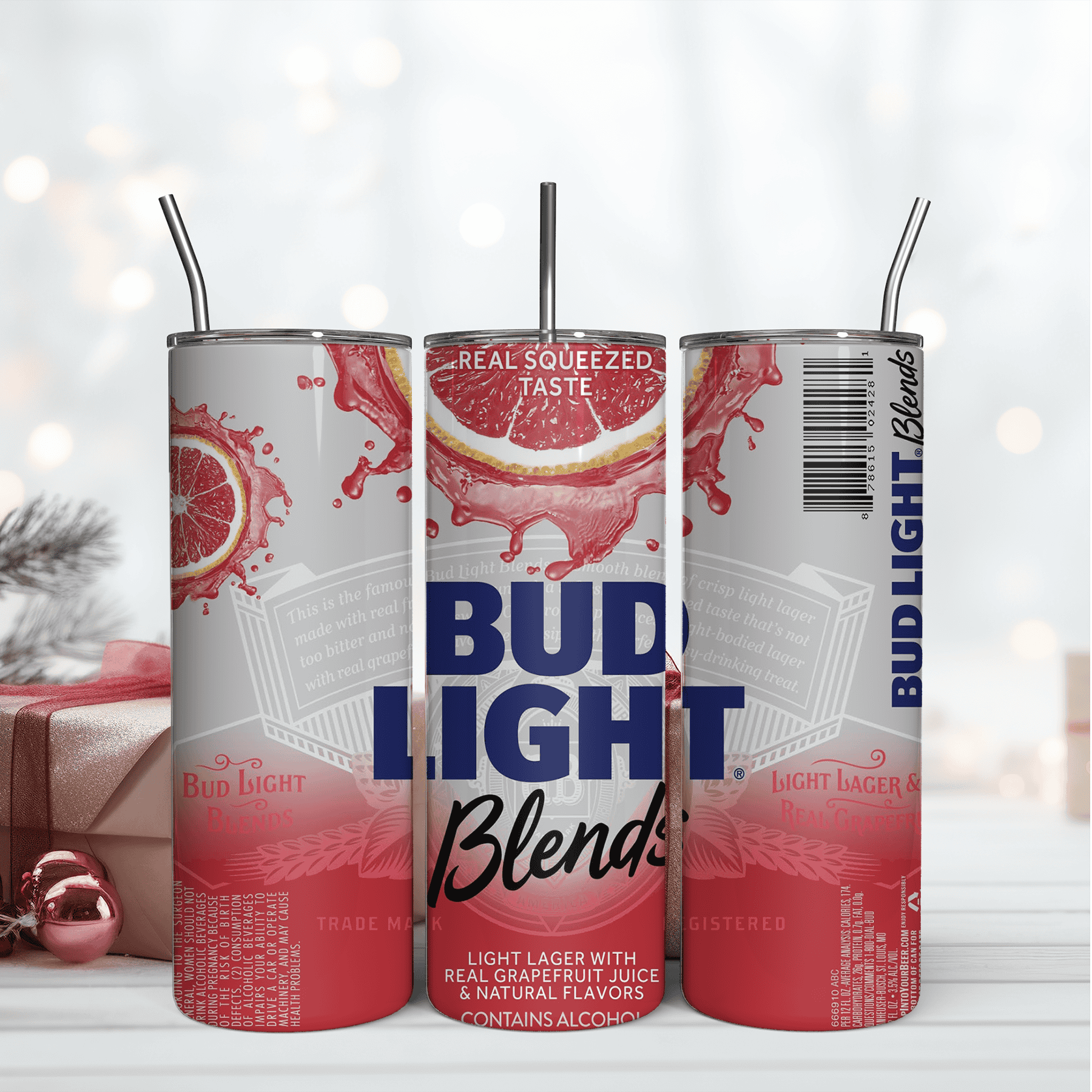 Bud Light Blends 20Oz Tumbler Wrap Sublimation Design, Beer | Inspire ...