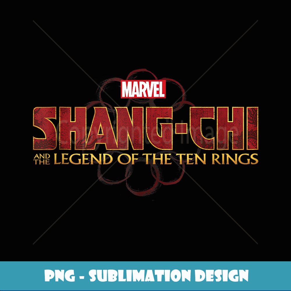 Marvel Shang-Chi And The Legend Of The Ten Rings Logo - Sign | Inspire ...