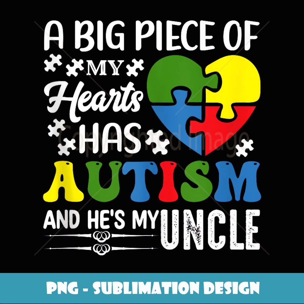 a big piece of my hearts has autism amd he is my uncle - Uni - Inspire ...