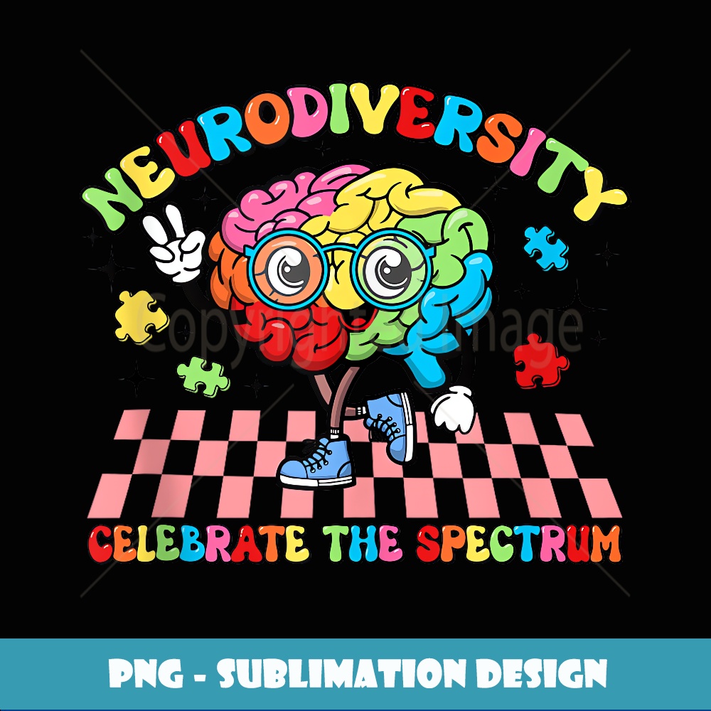 Neurodiversity Celebrate The Spectrum Brain Autism Awareness | Inspire ...