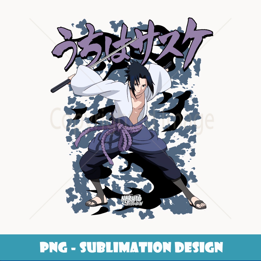 Naruto Shippuden Sasuke Curse - Decorative Sublimation PNG F | Inspire ...