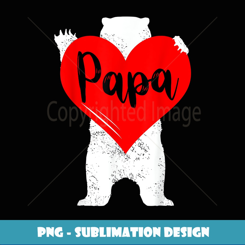 Mens Papa Bear Hugs Big Red Heart , Valentine's Day . - Prem | Inspire ...