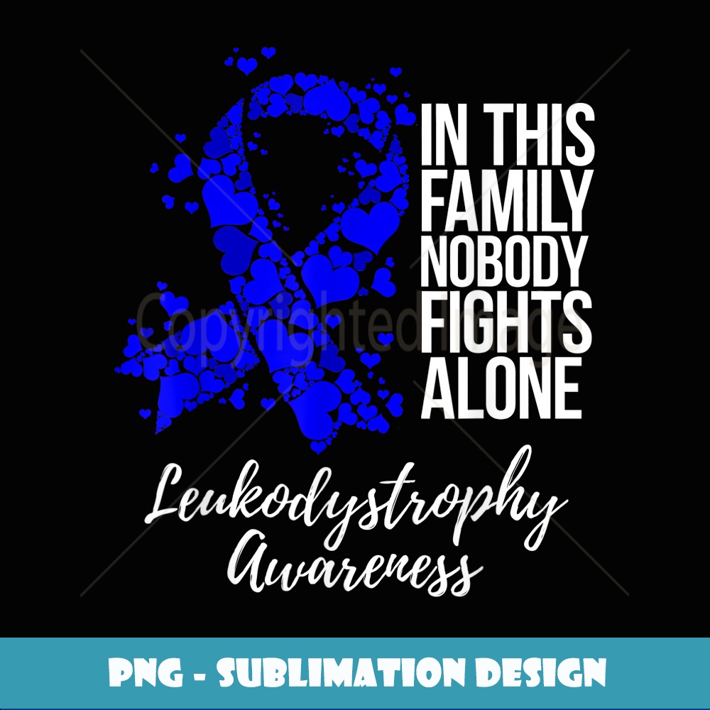 Family Support Blue Ribbon Leukodystrophy Awareness - Vintag | Inspire ...