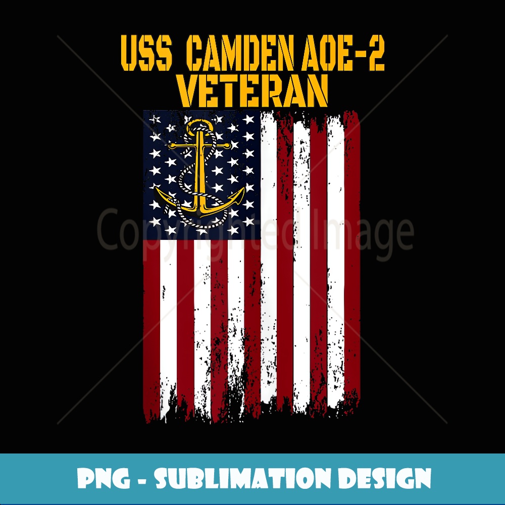 USS Camden AOE-2 Fast Combat Support Ship Veterans Day Tank | Inspire ...