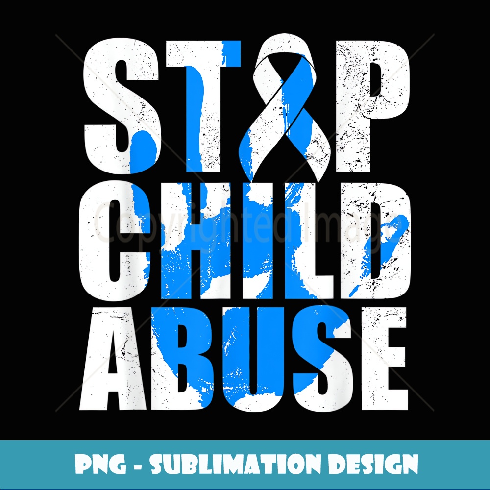 Stop Child Abuse Blue Ribbon Child Abuse Awareness - Sublima | Inspire ...