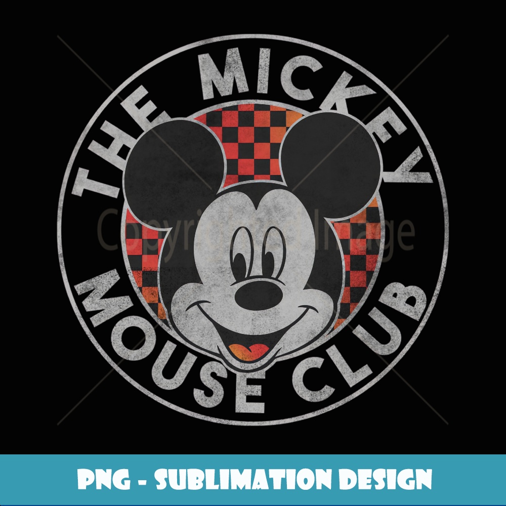 Disney Mickey And Friends Checker Mickey Mouse Club Logo - R | Inspire ...