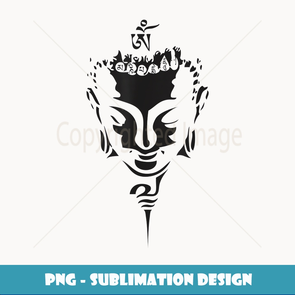 OM MANI PADME HUM- Buddhist Mantra- - PNG Transparent Sublim | Inspire ...