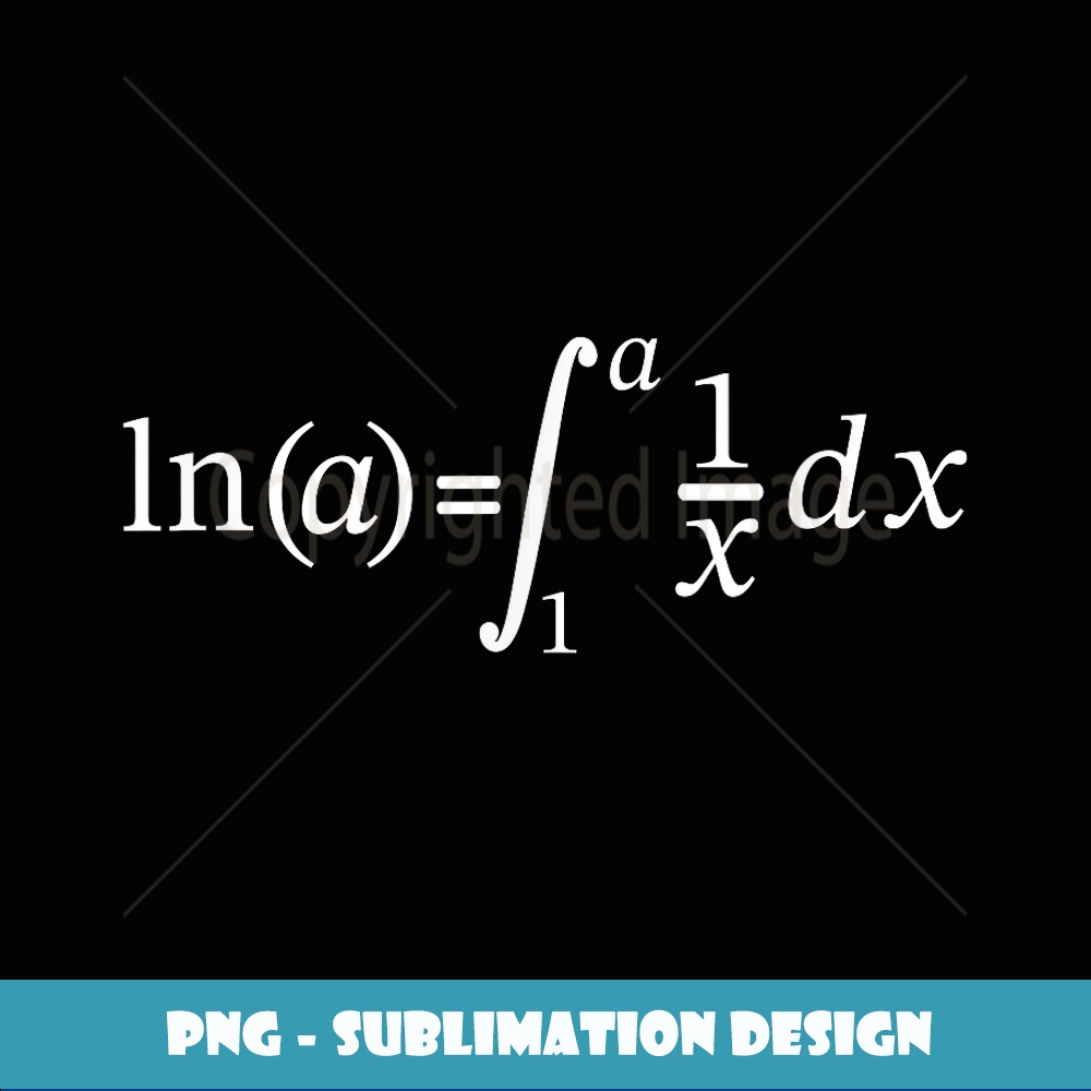 Natural Log Integral Calculus And Math - PNG Sublimation Dig | Inspire ...