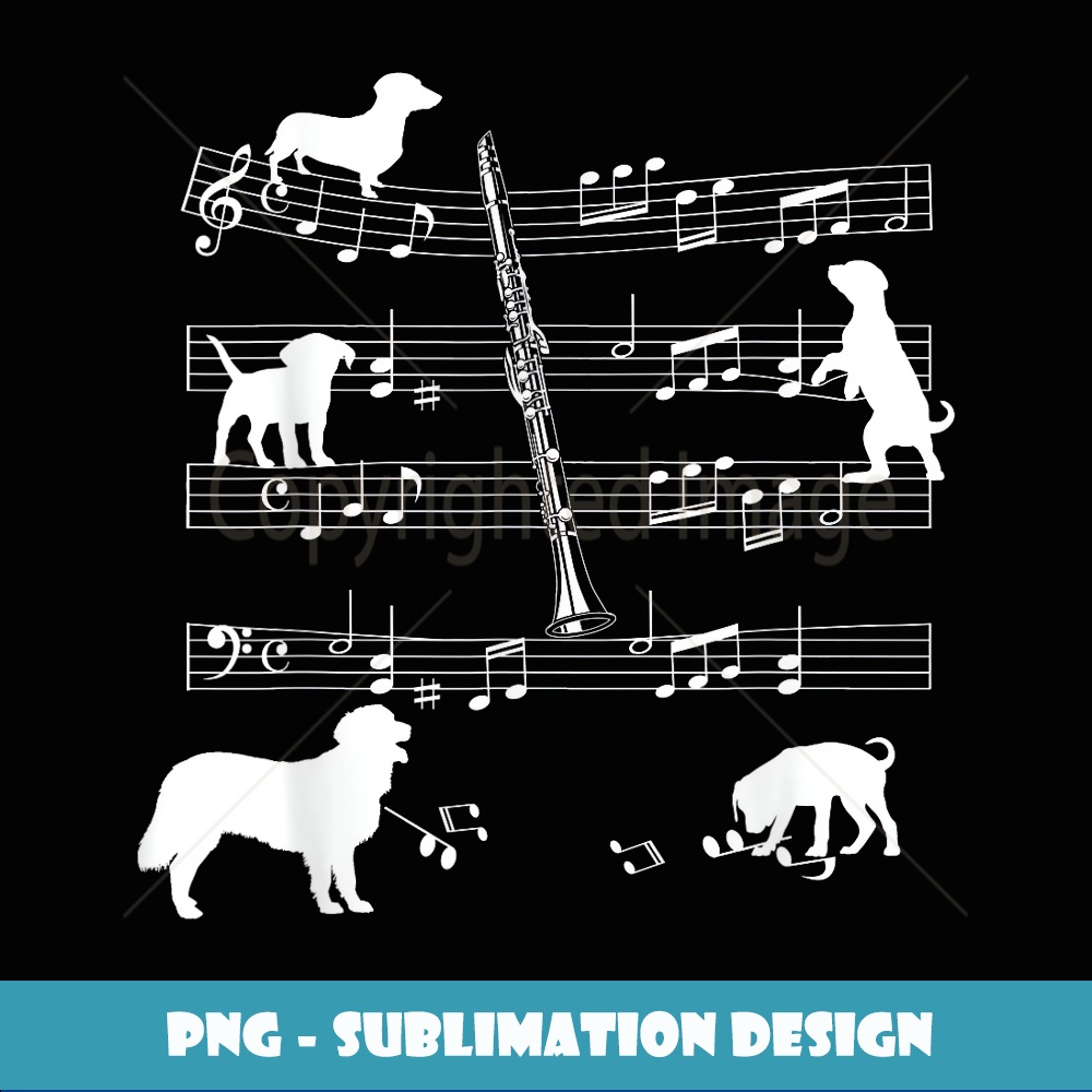 Clarinet Player Dog for Clarinetist Dogs and Clarinet - Inst | Inspire ...