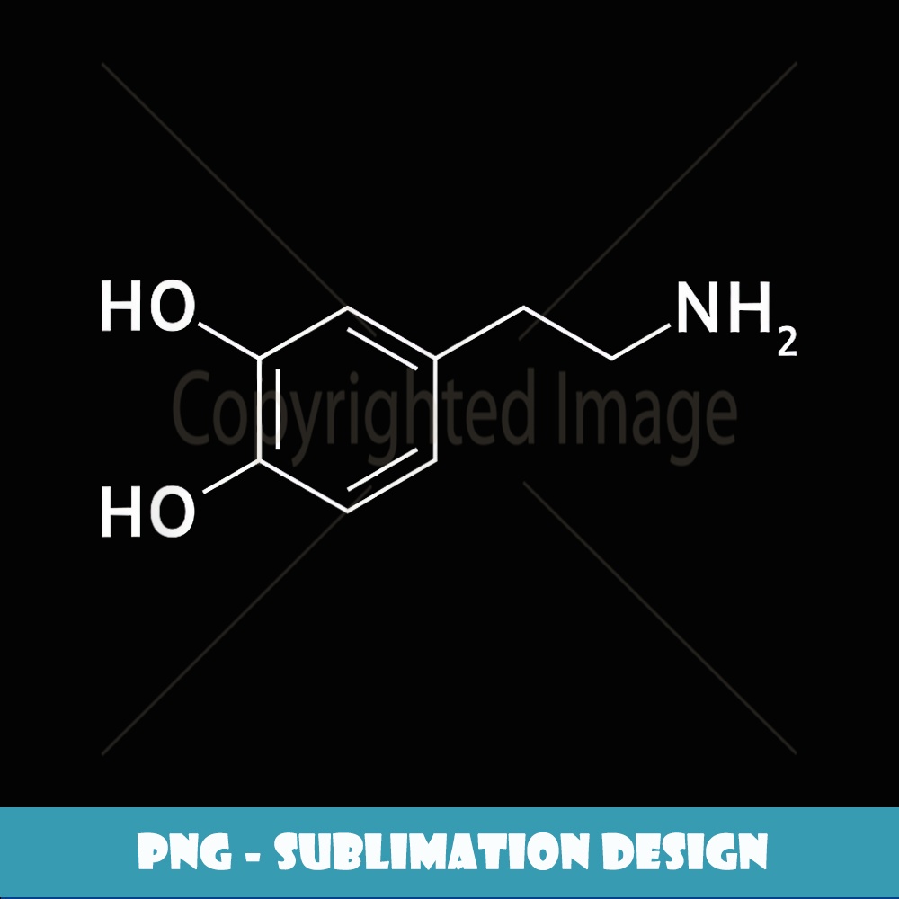 Dopamine Cool Chemical Molecule Chemistry T s for Geeks - Hi | Inspire ...