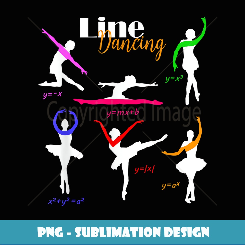 Math Teacher Line Dancing Graphing Ballet Dancers - Modern S | Inspire ...