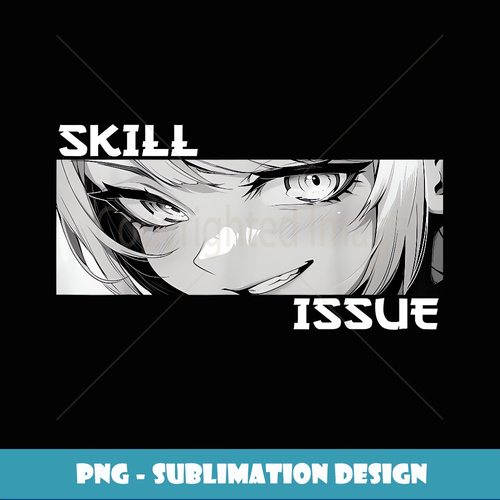 Aesthetic Smug Anime Girl Skill Issue Gaming Waifu - Signatu | Inspire ...