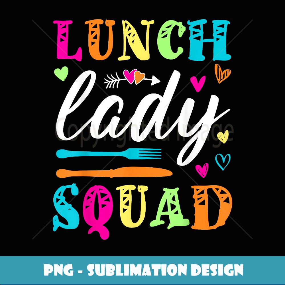 Lunch Lady Squad School Cafeteria Crew Matching Baker Cooker | Inspire ...