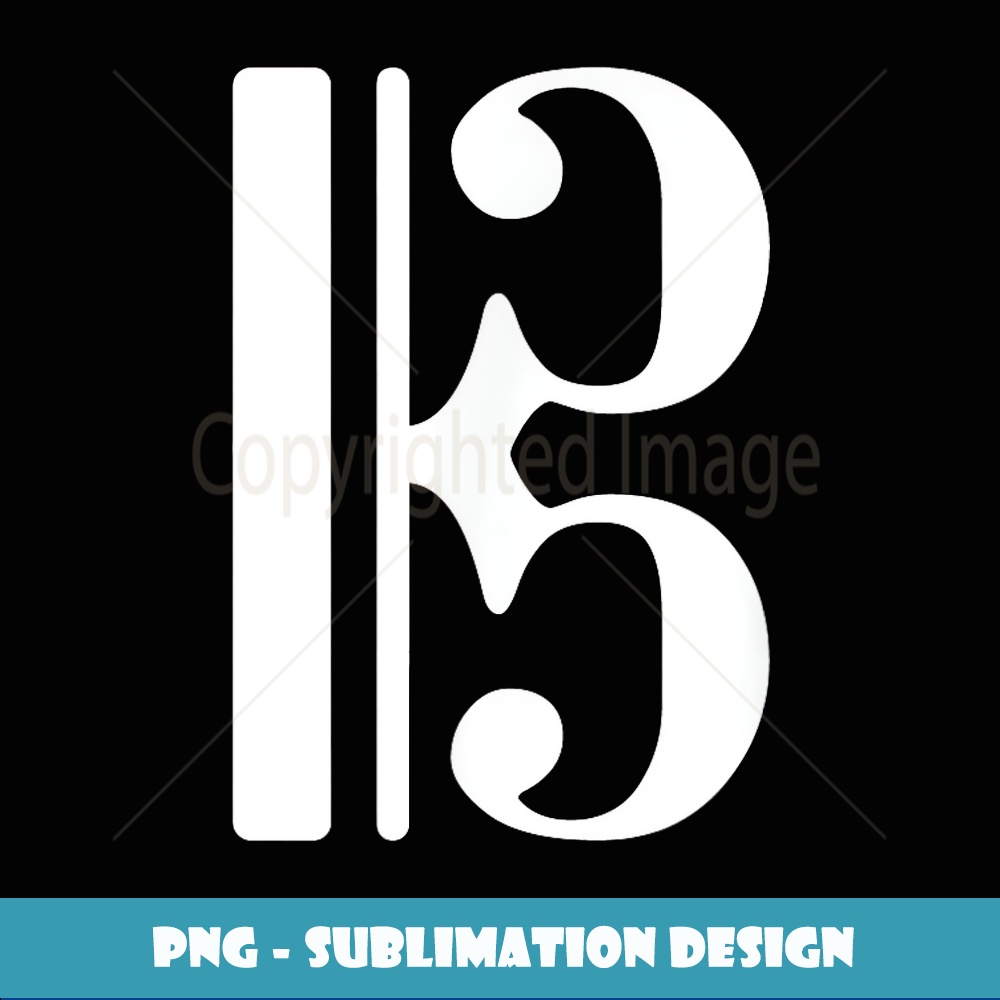 Alto Clef Tenor Clef - Exclusive PNG Sublimation Download | Inspire Uplift