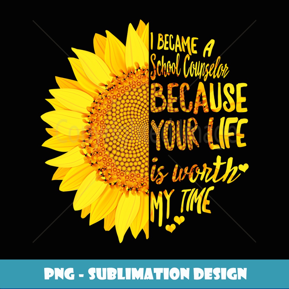 National School Counseling Week Counselor Sunflower Teacher | Inspire ...
