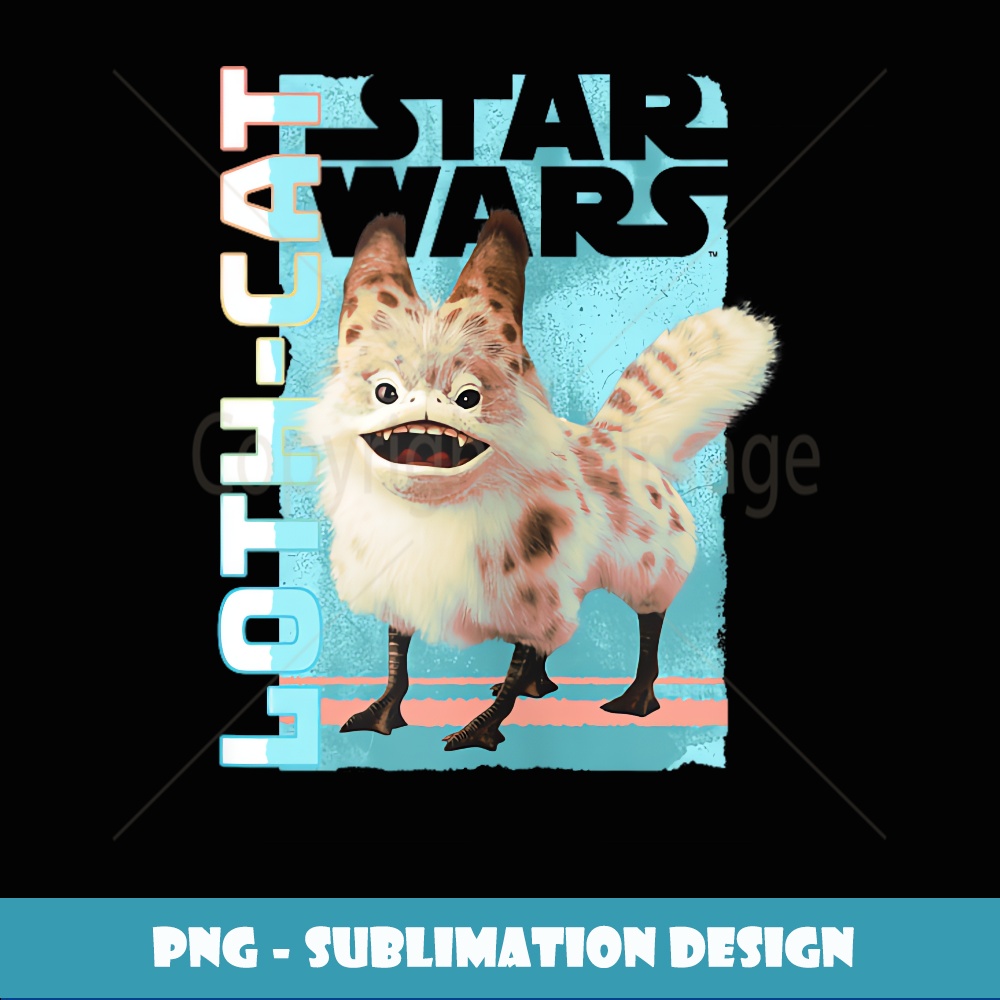 Star Wars Ahsoka White Loth-cat Force Creature Poster - High | Inspire ...