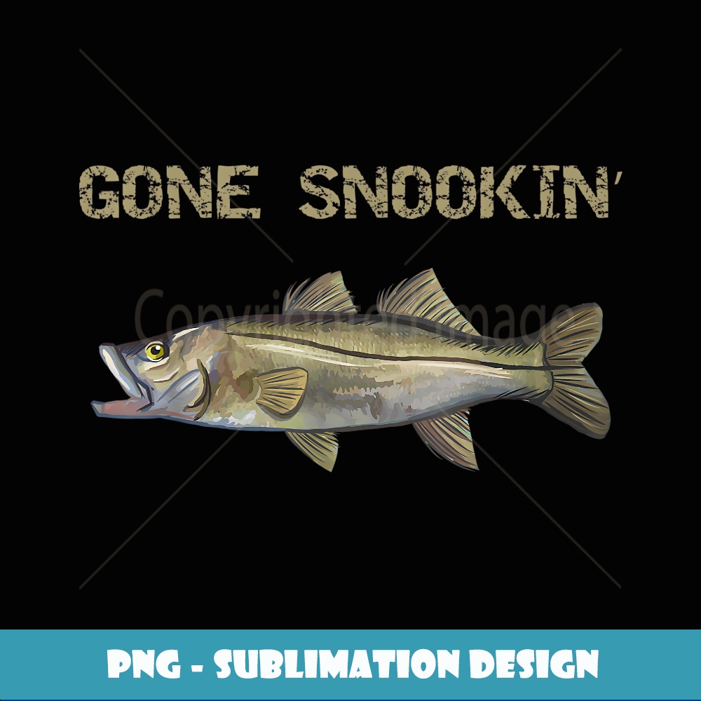 Gone Snookin' Common Snook Florida Fishing - Premium Sublima | Inspire Uplift