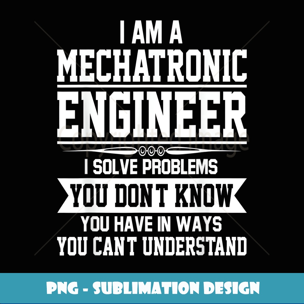 Mechatronic Engineer I Solve Problems Funny - Sublimation-Re | Inspire ...