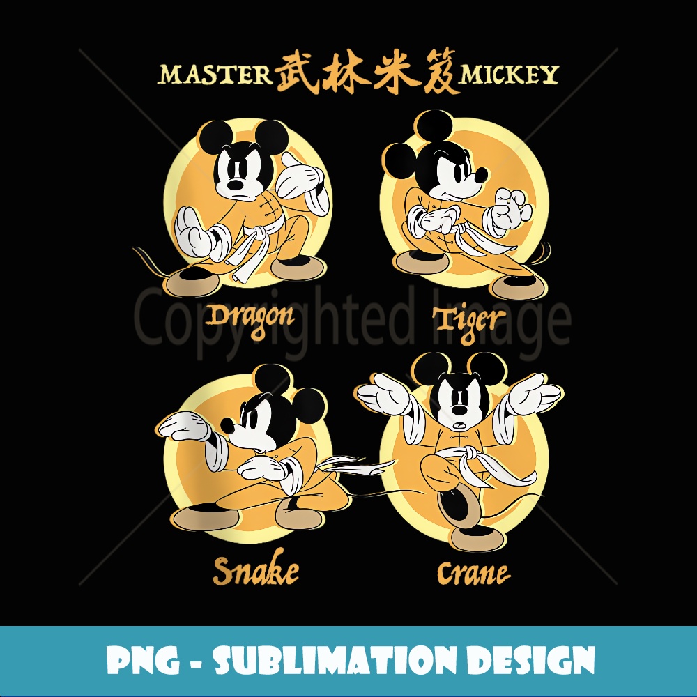 Disney Mickey Mouse Master Mickey Kung-Fu Poses - Profession | Inspire ...