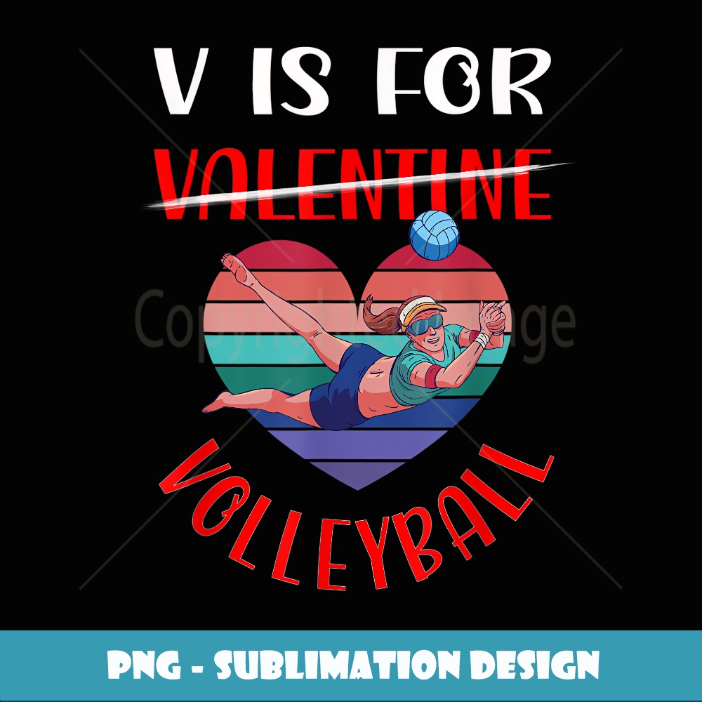 Volleyball Valentine | Inspire Uplift