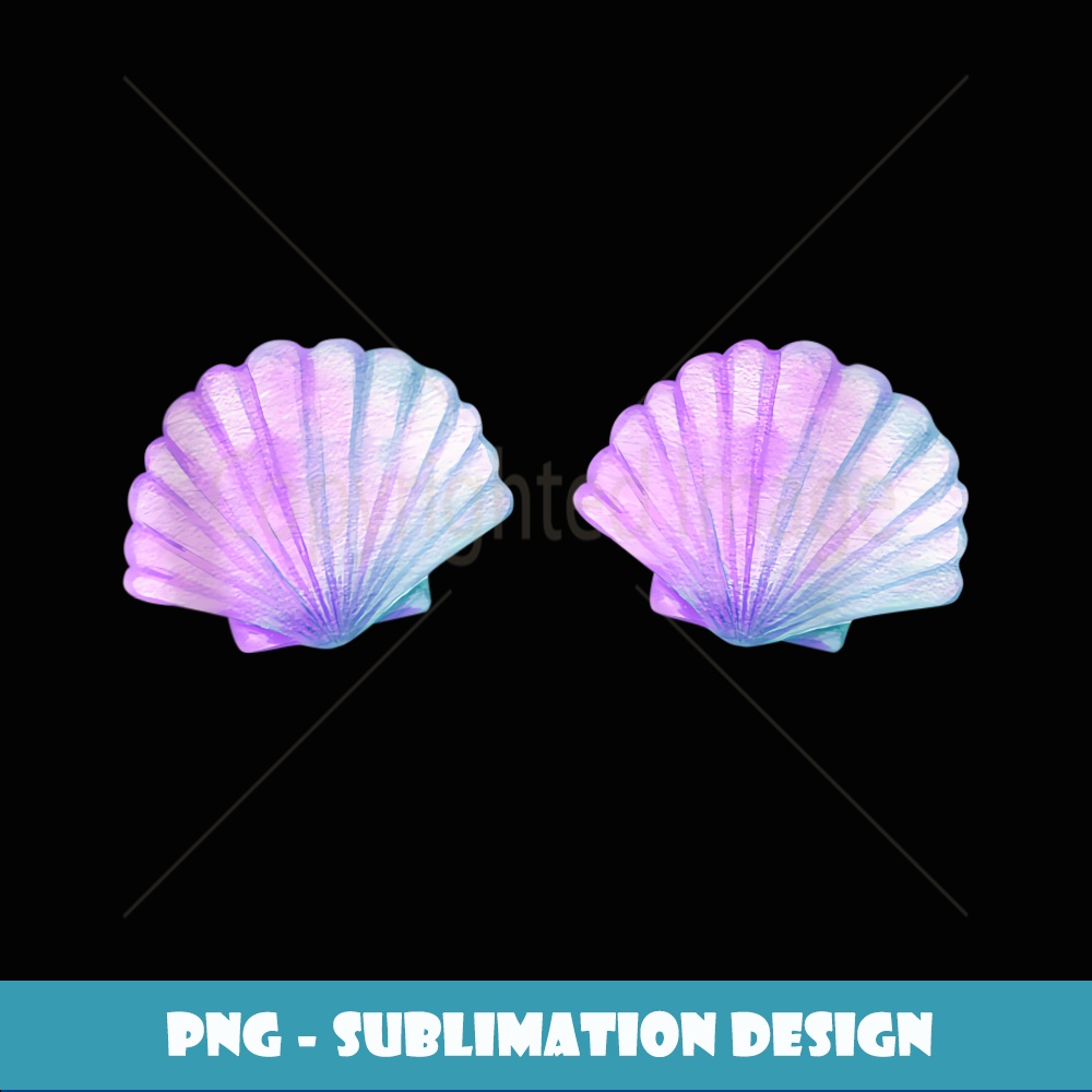 Seashell Mermaid Brassiere Bikini Bra Clam Shell Shelling - | Inspire ...