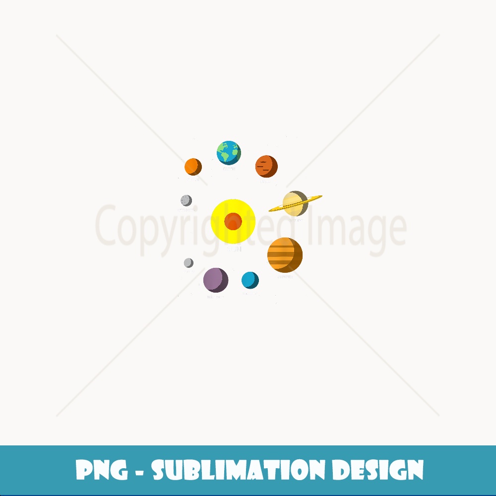 Cool Planets In Solar System - For oddlers And Kids - PNG Su | Inspire ...