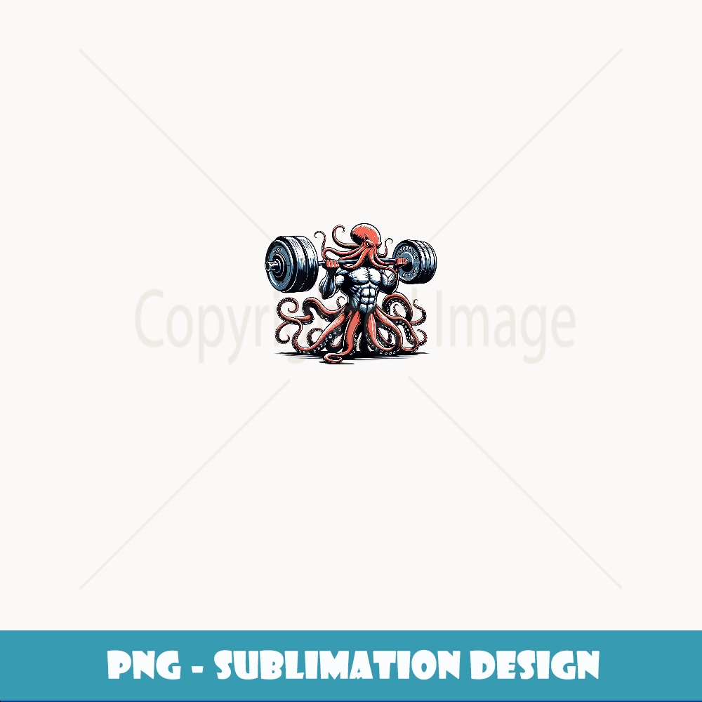 Octopus Weight Lifting Barbell Fitness Gym Workout - Premium | Inspire ...