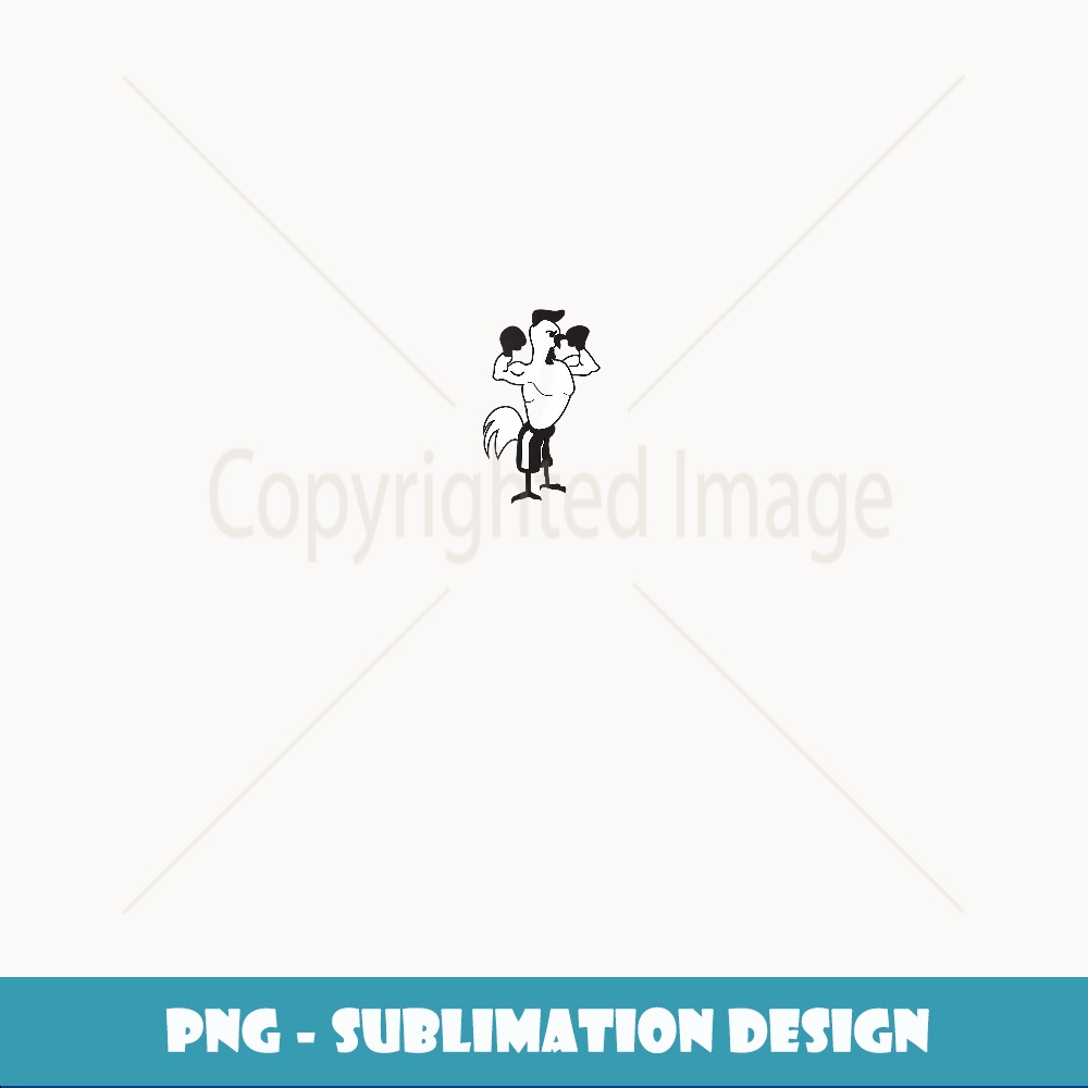 One ough Champion boxing Rooster - Sublimation-Ready PNG Fil | Inspire ...