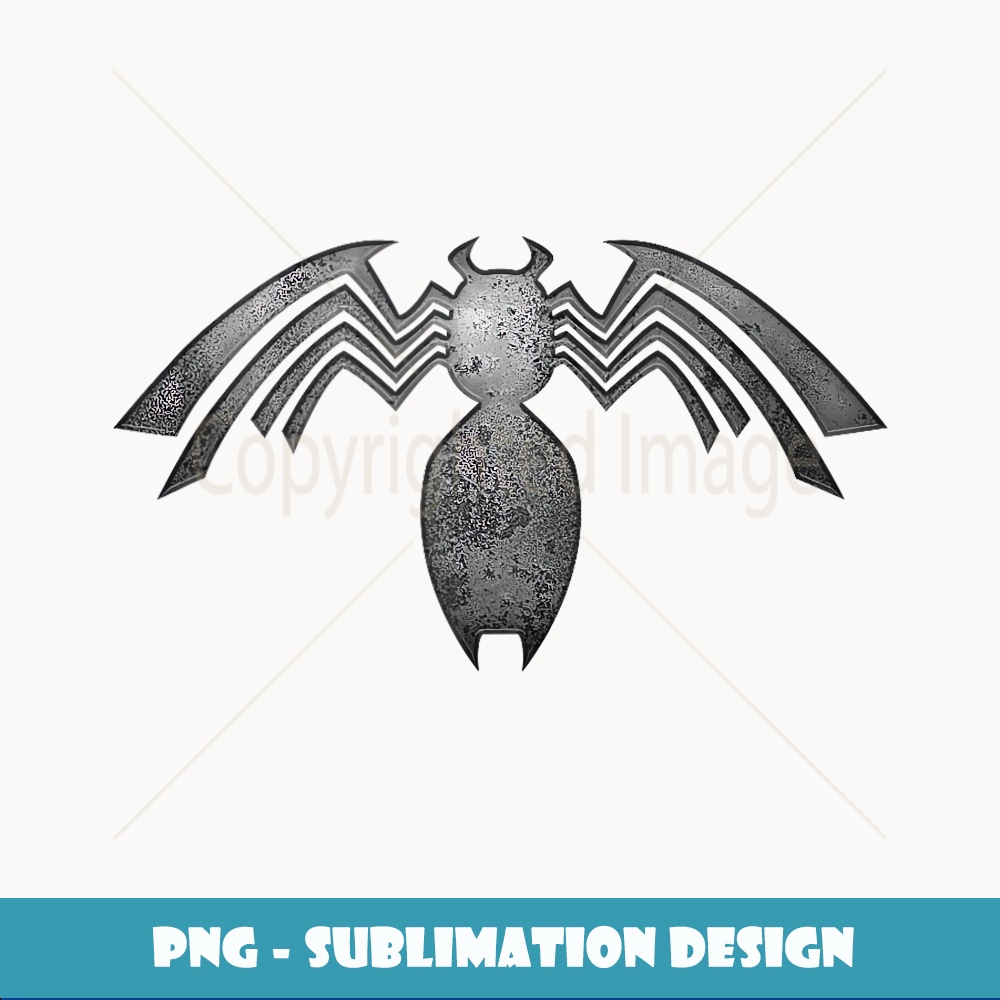 Marvel Venom Steel Traditional Spider Logo - Elegant Sublima | Inspire ...