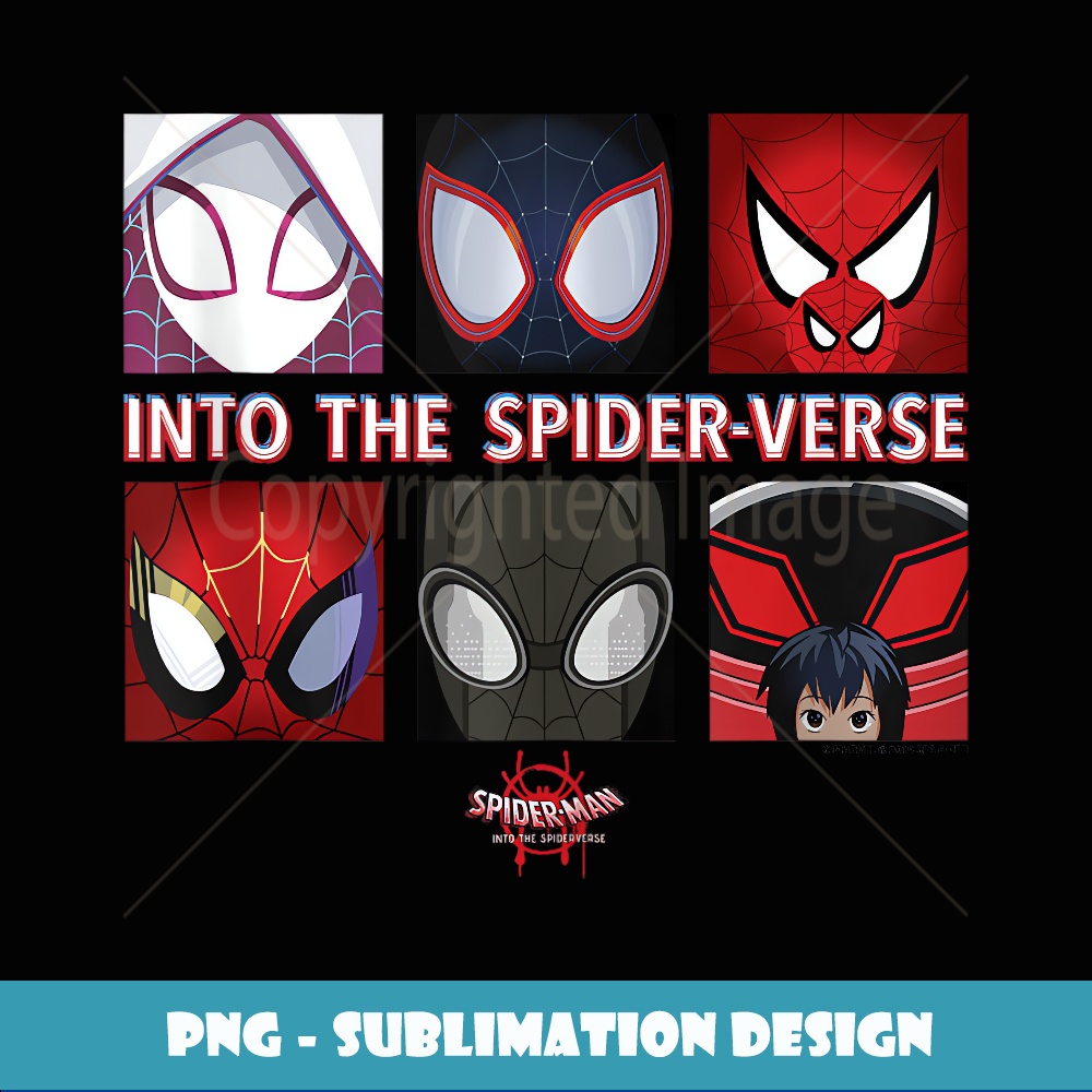 Marvel SpiderMan Into The SpiderVerse Group Shot Panels - Di - Inspire ...