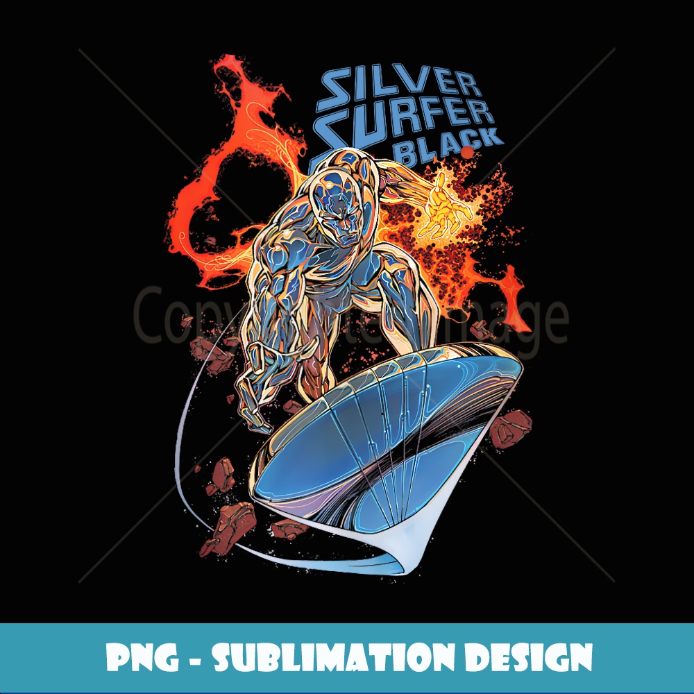Silver Surfer Svg | Inspire Uplift