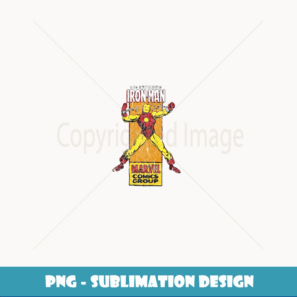 Marvel Iron Man Comics Group Character Card - Instant Sublim | Inspire ...