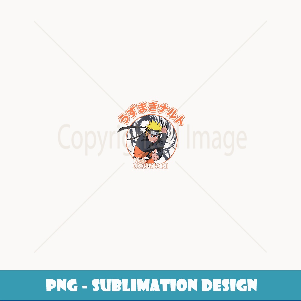 Naruto Shippuden Nine Tails Ninja - Instant PNG Sublimation | Inspire ...