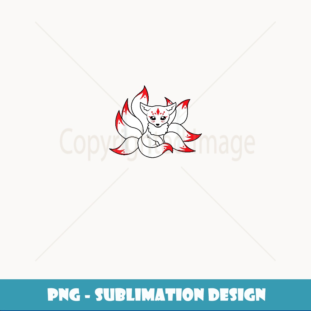 Japanese Fox Cute Funny Kitsune Kami Anime Kawaii Inari Fox | Inspire ...