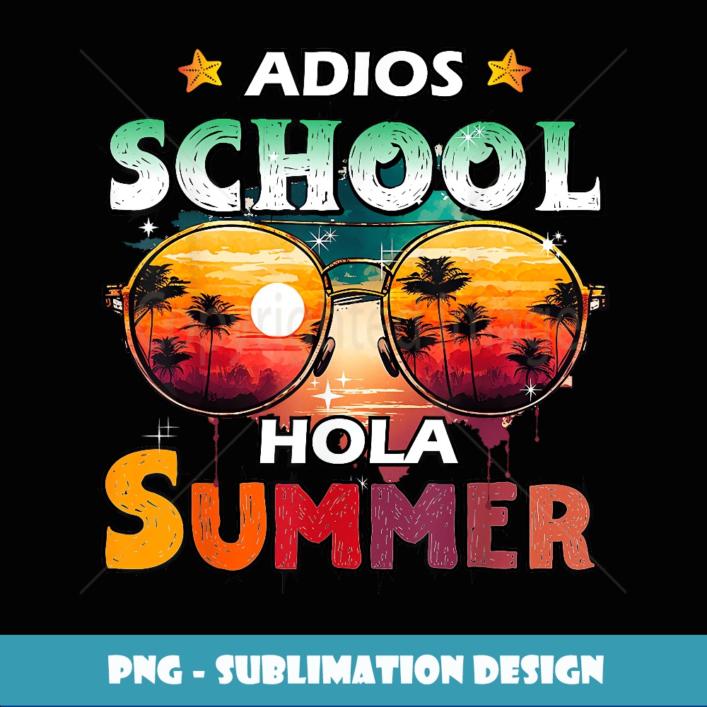 Retro Last Day of School Out For Summer Teacher Girls Adios | Inspire ...