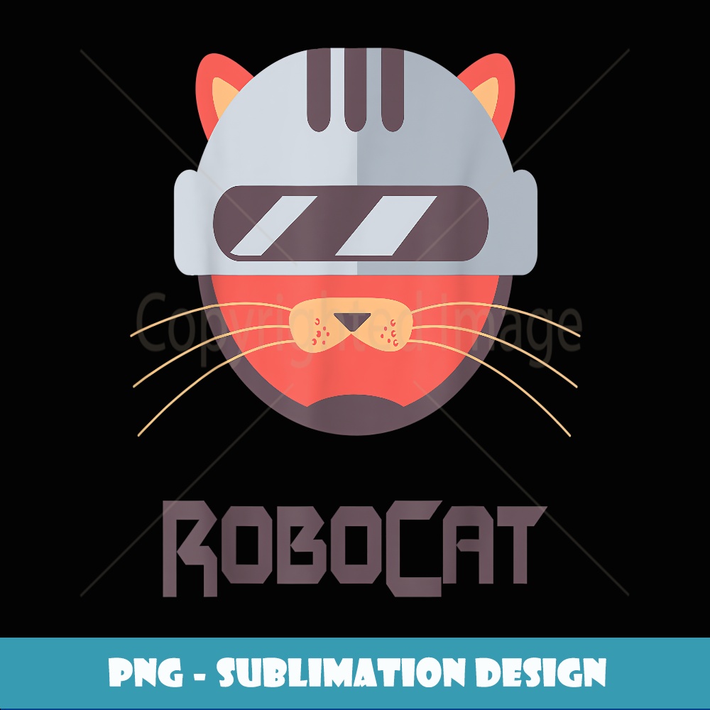 RoboCat Funny Kitty Dressed Up As Robo Cop Humor Cat - Subli | Inspire ...