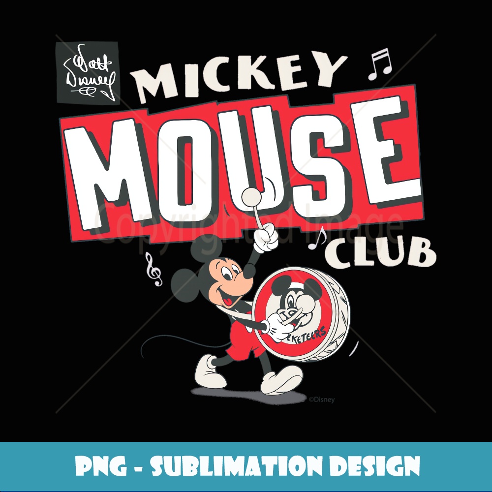 Disney 100 Mickey Mouse Club Drum Color Vintage D100 - Premi | Inspire ...