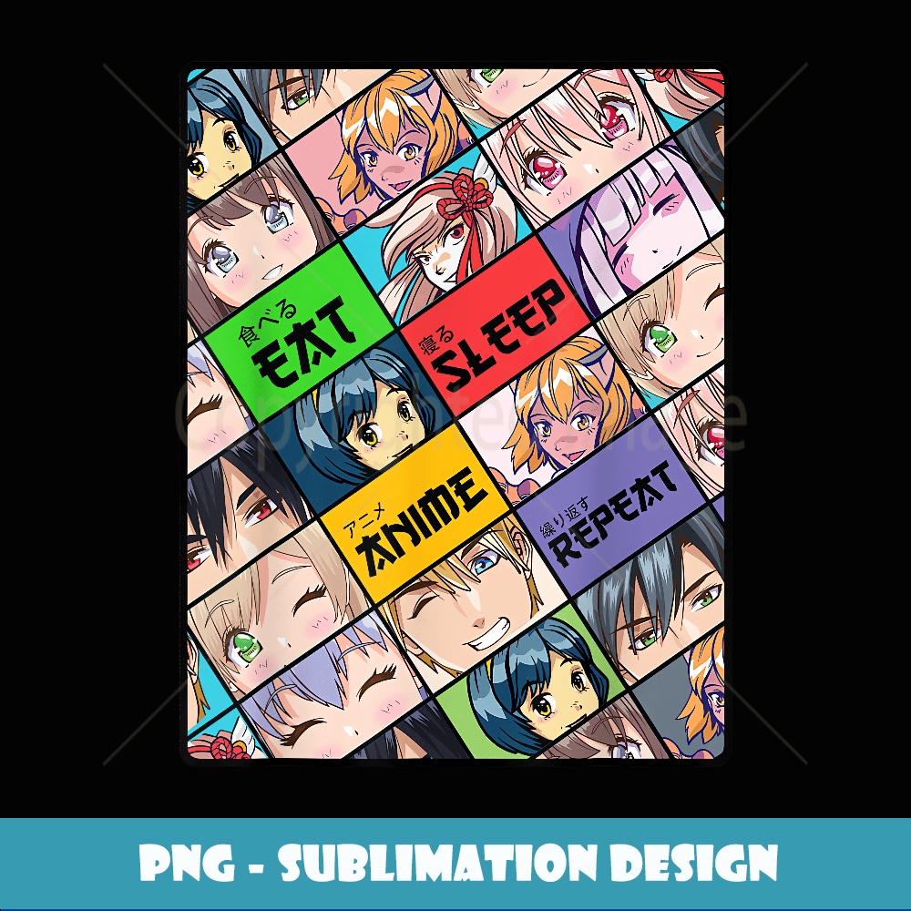 Cute Kawaii Manga Cute Anime Eat Sleep Anime Repeat - Unique | Inspire ...