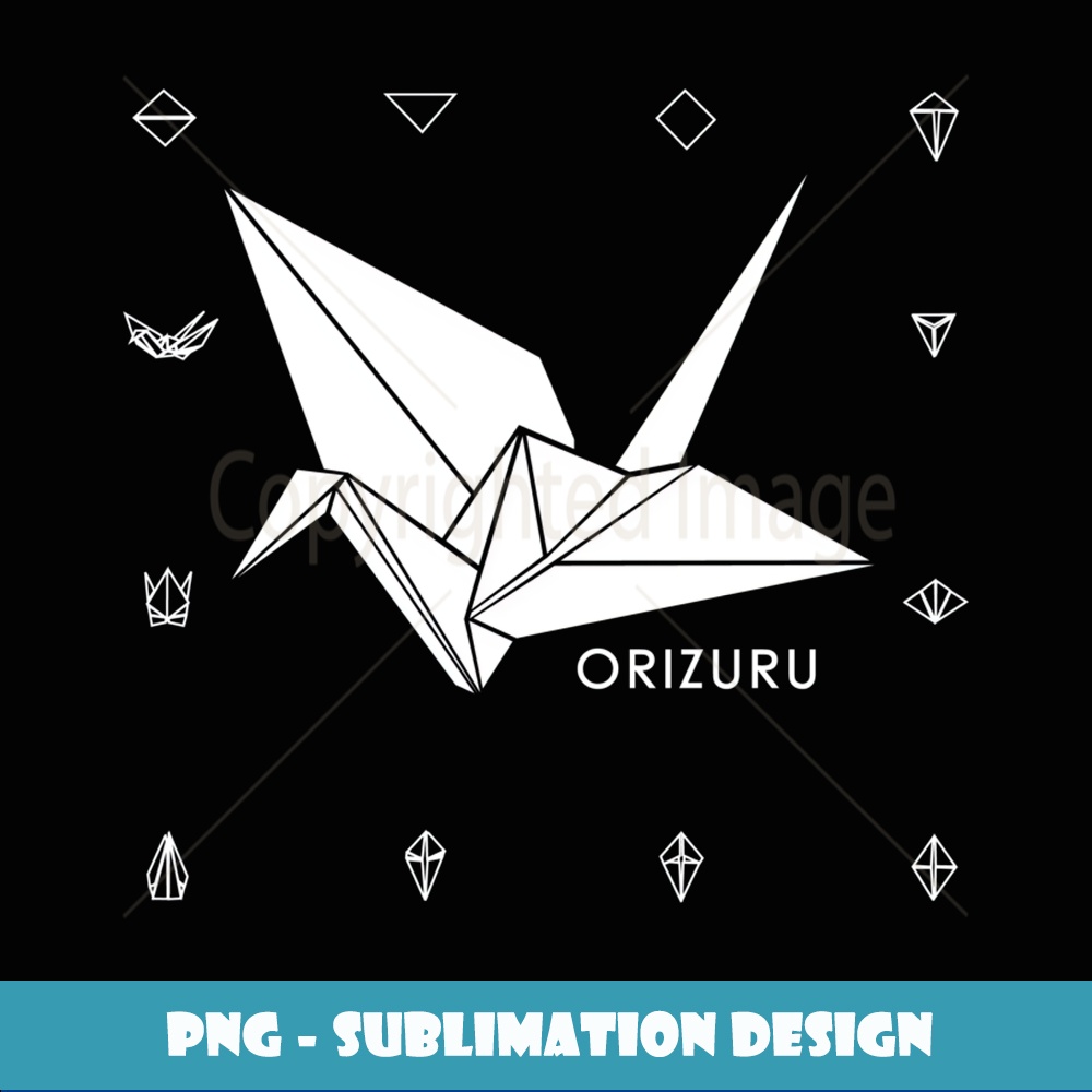 Peace Origami Crane Orizuru Japanese - Instant Sublimation D | Inspire ...