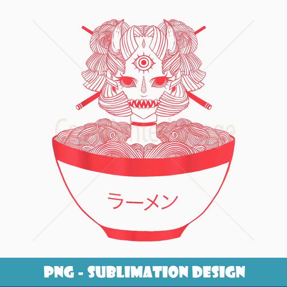 Monster Girl Ramen Noodles, Anime Manga - Instant Sublimatio | Inspire ...