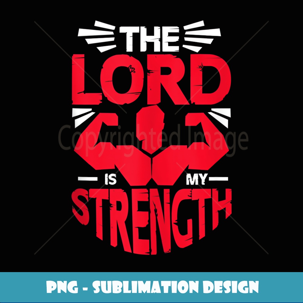 Gym Workout Fitness Muscle Christian - Instant Sublimation D | Inspire ...