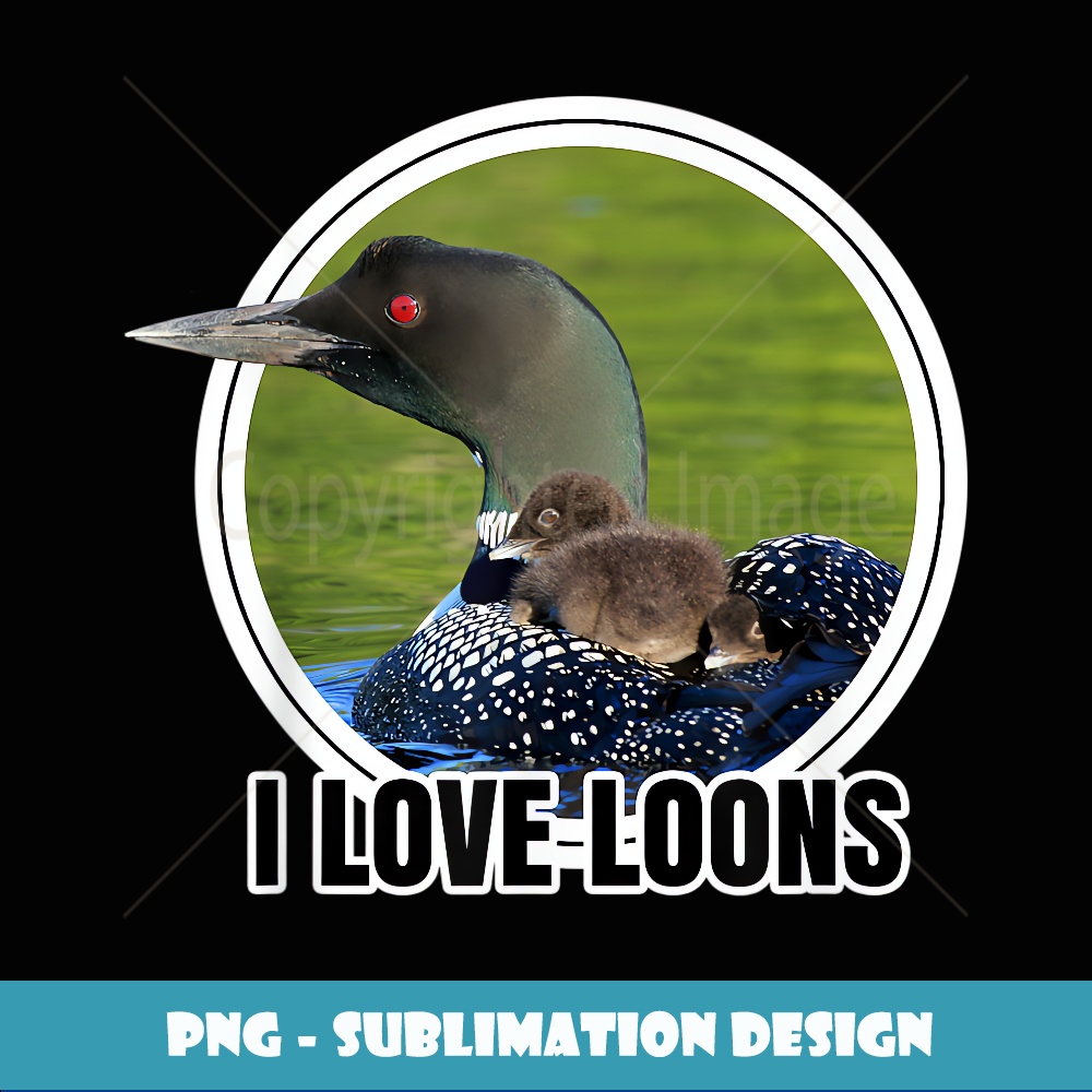Loon Svg File | Inspire Uplift