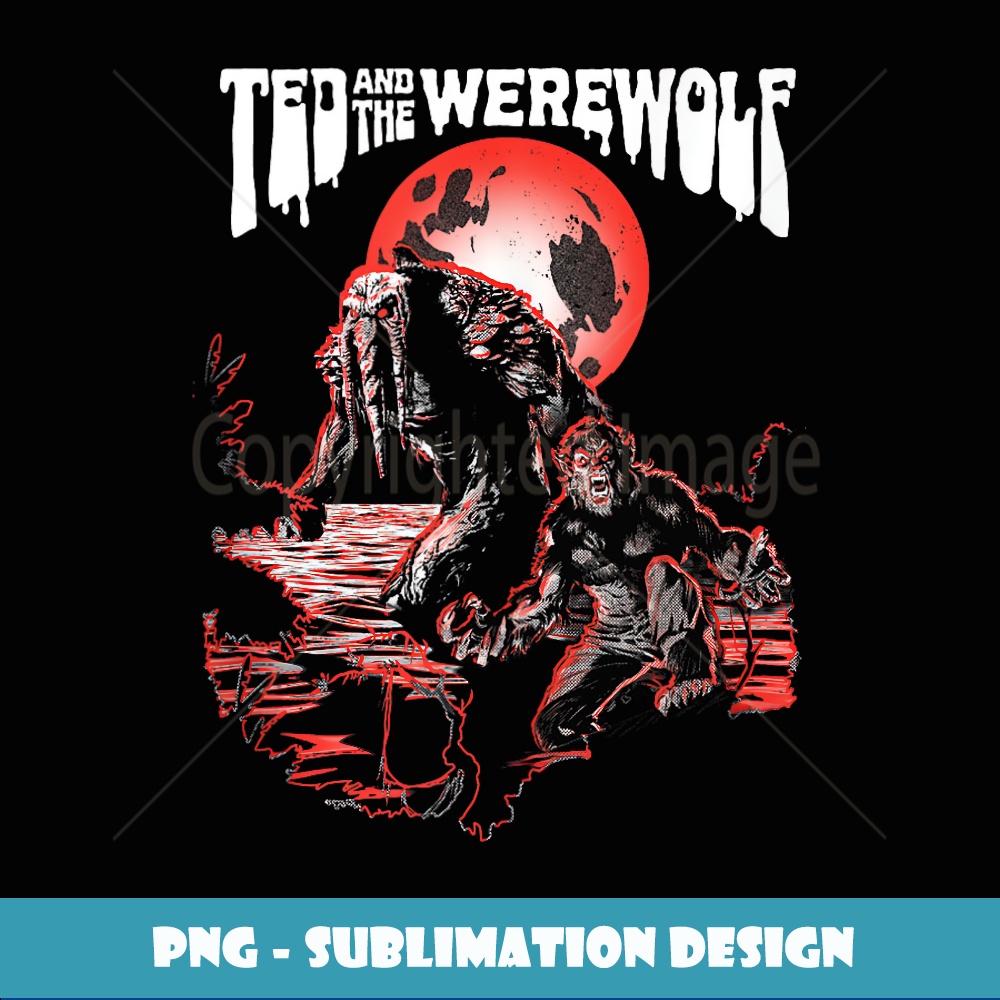 Marvel Werewolf by Night Ted And The Werewolf Comic Red - Sp | Inspire ...