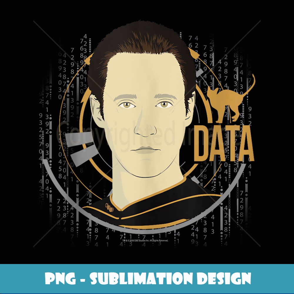 Star Trek Next Generation Data Head Shot - Signature Sublima | Inspire ...