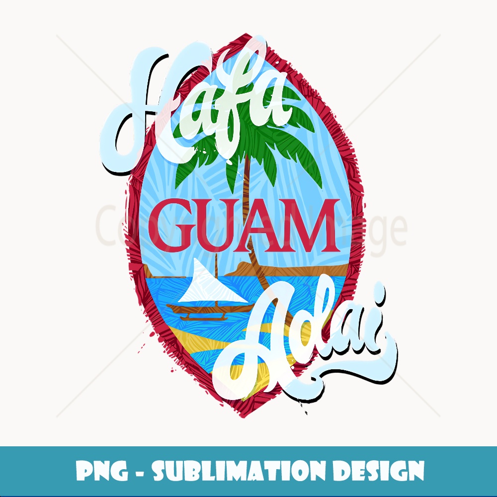 Guam Seal Tribal Turtle Guam Men Chamorro Gifts - Instant Su | Inspire ...