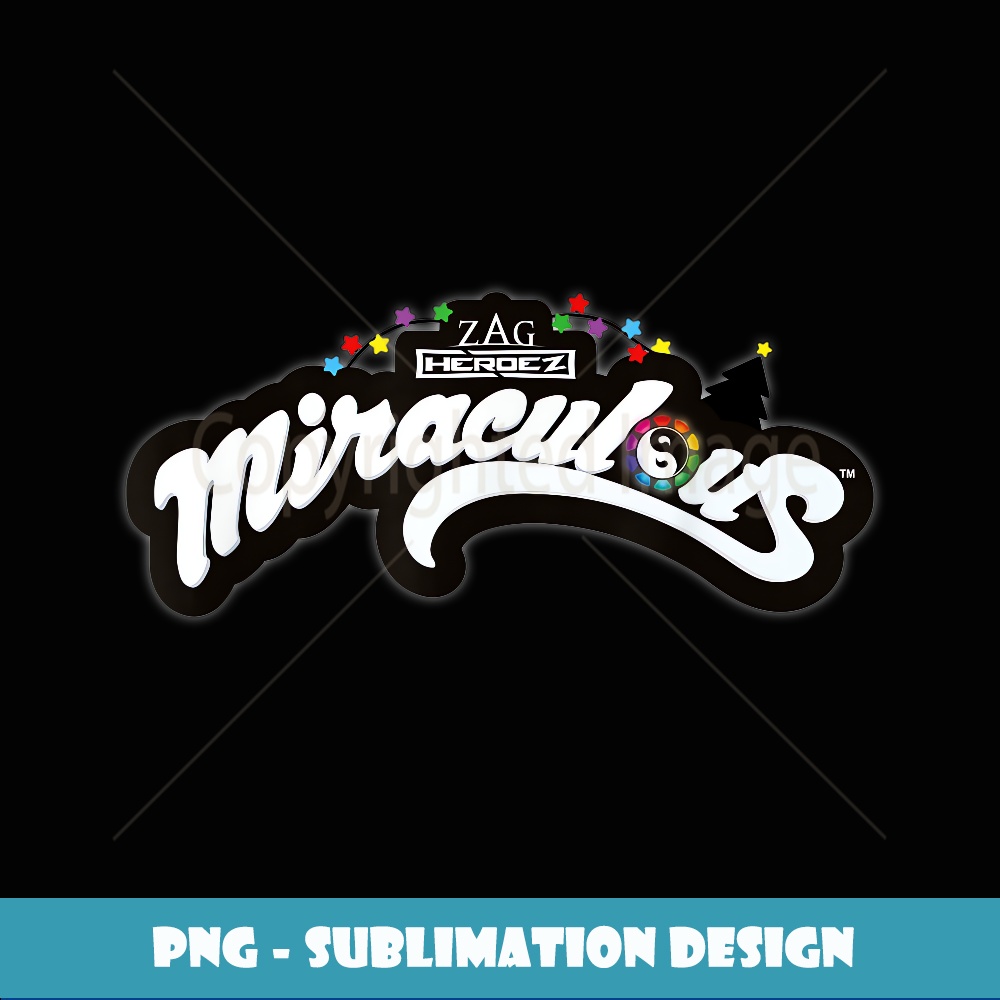 Miraculous Ladybug Christmas Logo - Decorative Sublimation P | Inspire ...